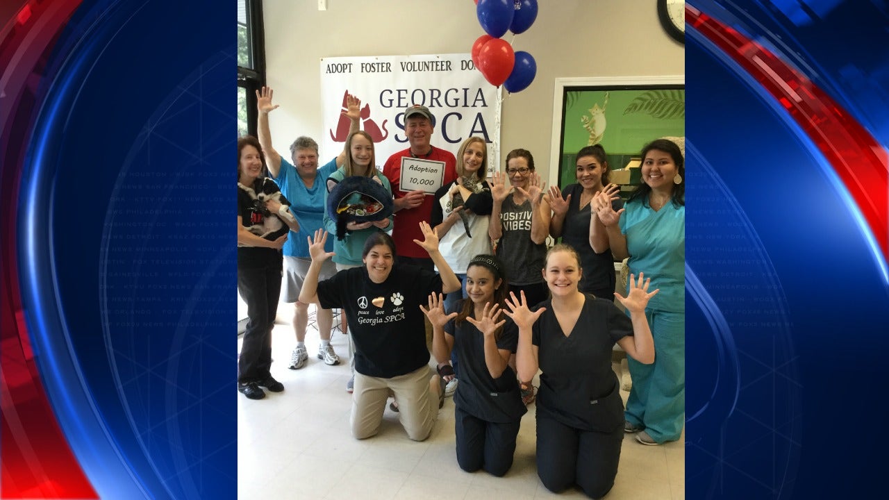 Georgia SPCA places 10,000th adopted pet | FOX 5 Atlanta