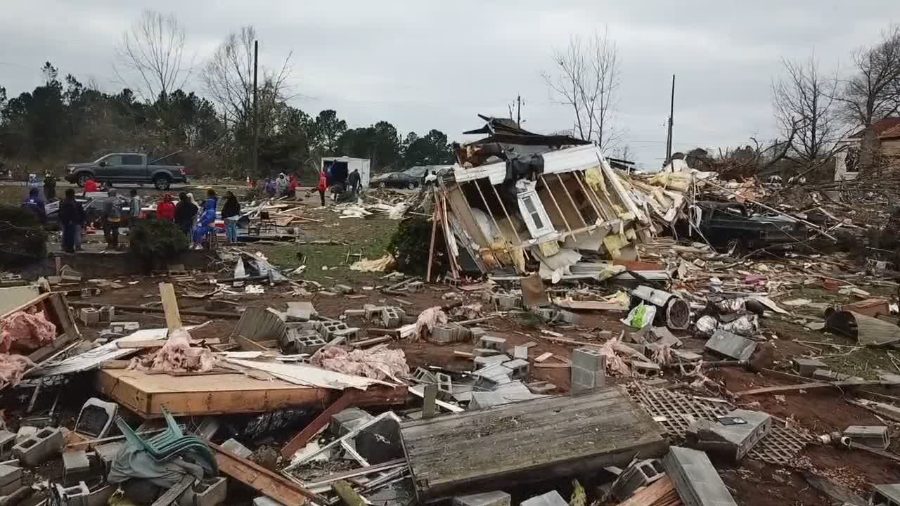 Cleanup begins after tornadoes destroy homes in Talbot County | FOX 5 ...