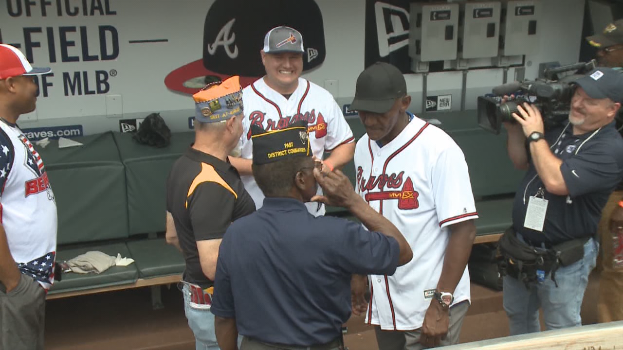 Atlanta Braves hosts military veterans for special day at ballpark