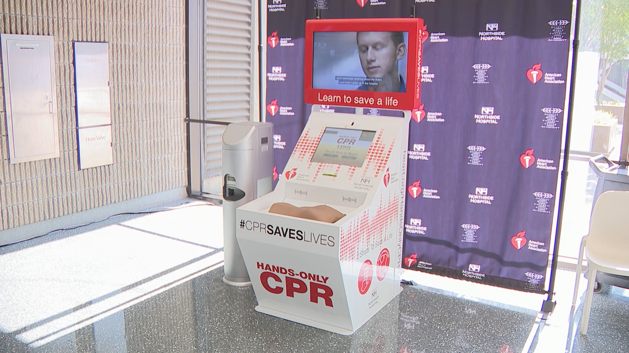 Machine helps users practice CPR techniques | FOX 5 Atlanta