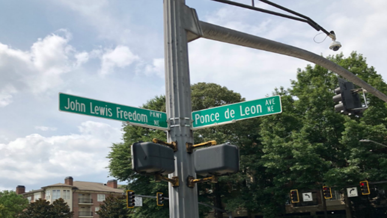 Freedom Parkway renamed to honor Congressman John Lewis | FOX 5 Atlanta