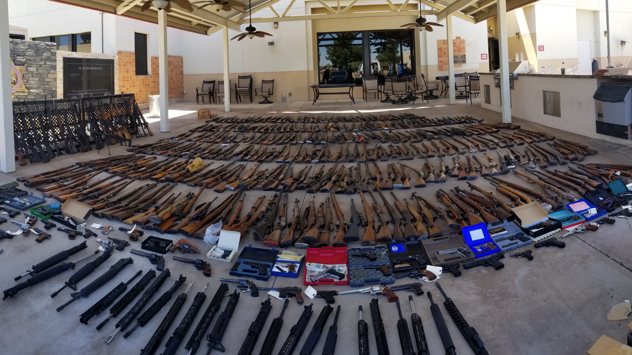 LASD investigation leads to the seizure of 553 firearms in Agua Dulce ...