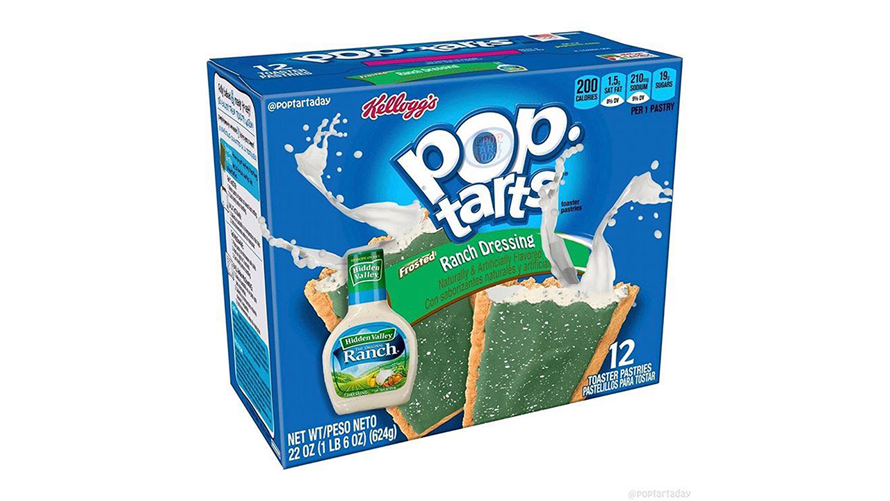 Water pop tarts store