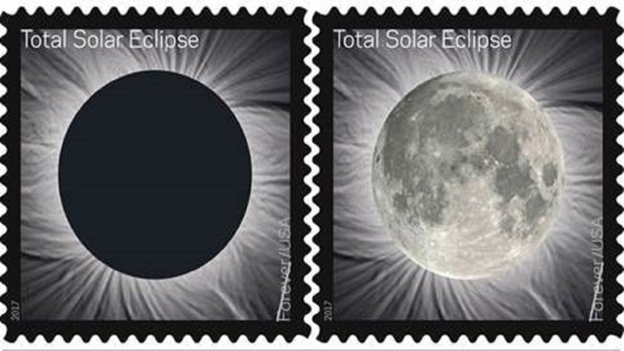 Solar Eclipse stamps coming soon, image changes with heat
