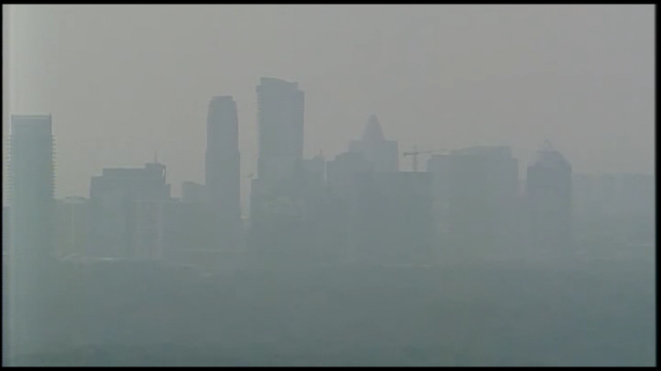 Winds blow wildfire smoke to metro Atlanta, smoky haze continues | FOX ...