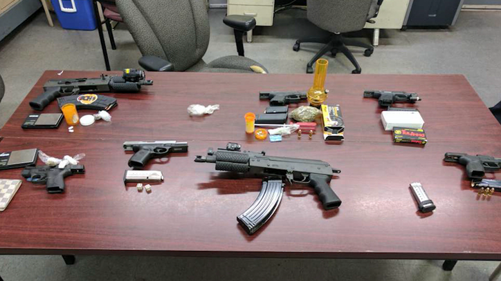 8 arrested in massive bust; stolen guns and drugs seized | FOX 5 Atlanta
