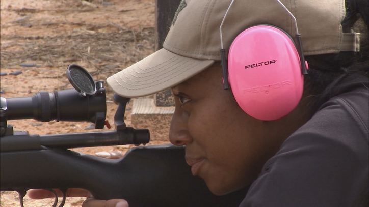 Fulton County's first female sniper makes history | FOX 5 Atlanta