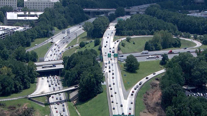 Consutruction ramps up for improvements on I-285 & GA-400 interchange ...