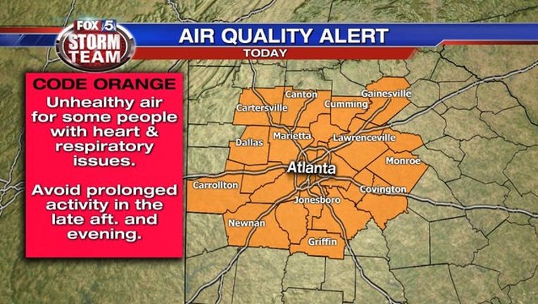 Code Orange Smog Alert For Thursday
