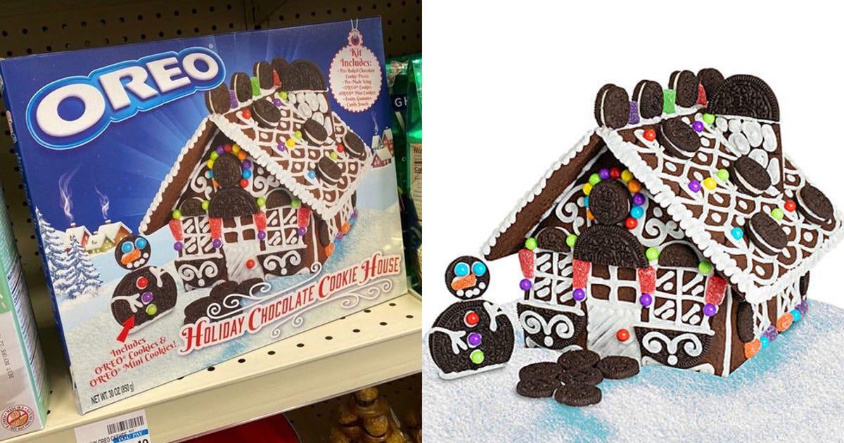 Step aside, gingerbread: Oreo unveils its own cookie house kit for the ...