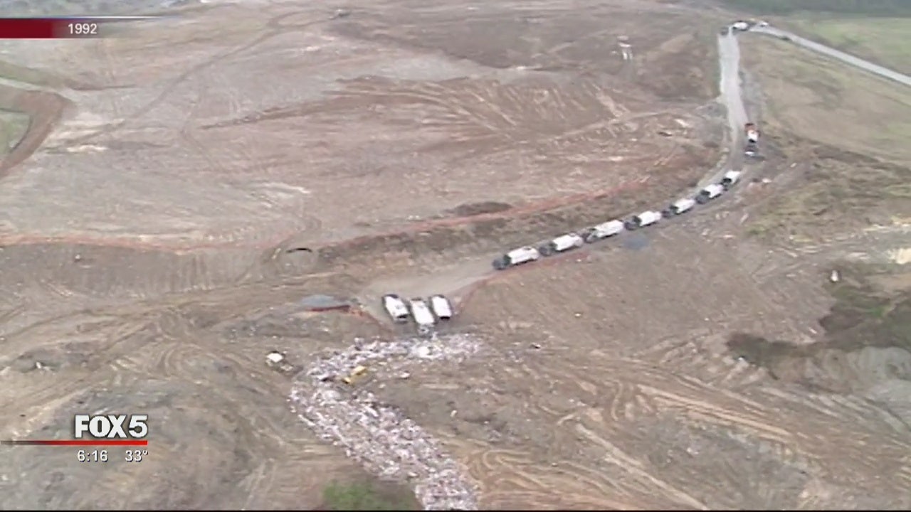 Shock over discovery of landfill