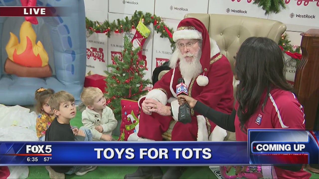 Toys For Tots - Santa and his consultants