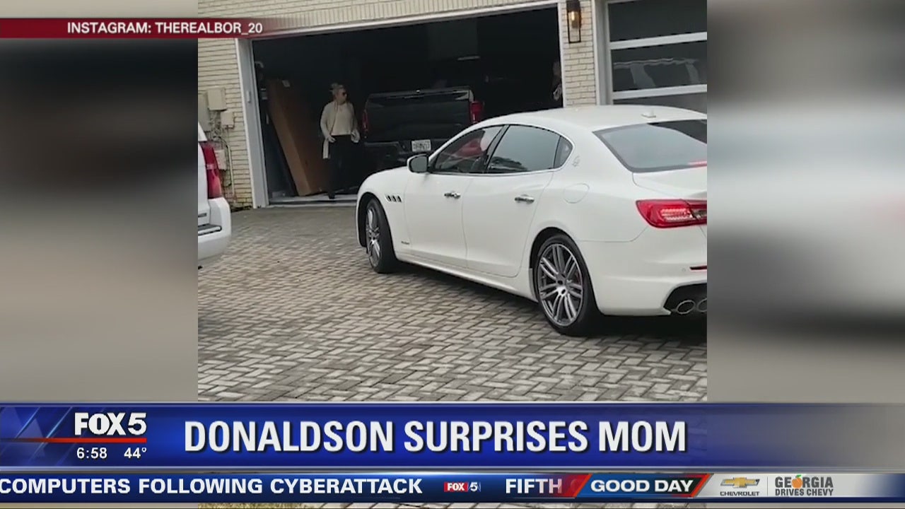 Josh Dolandson surprises his mom with a Maserati | FOX 5 Atlanta