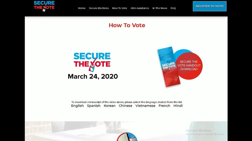 Georgia launches 'Secure The Vote' education campaign | FOX 5 Atlanta