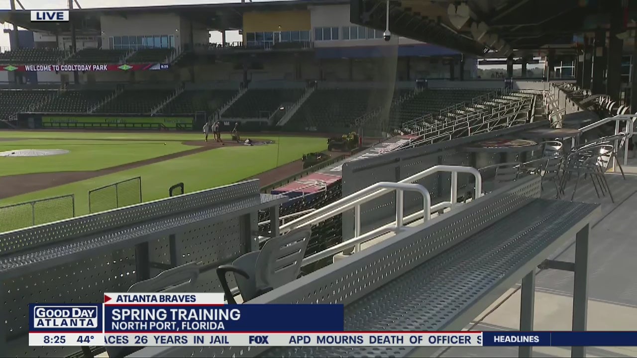Taking a look inside new Braves' spring training ballpark
