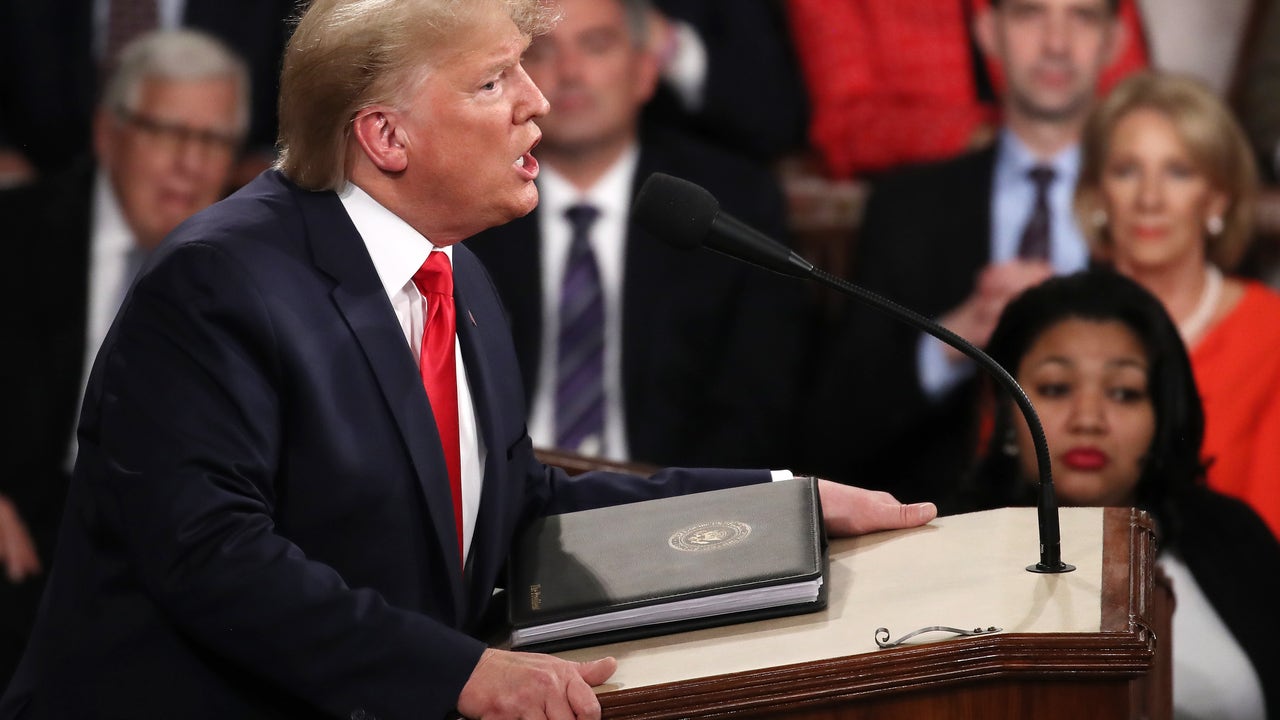 Guests help President Trump highlight State of the Union themes