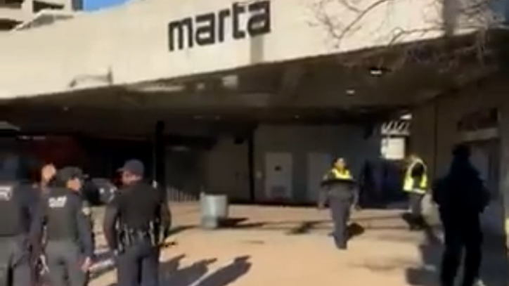 MARTA police: Person hit by train at North Avenue station | FOX 5 Atlanta