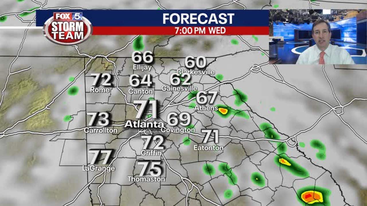 Wednesday Evening Weather Update | FOX 5 Atlanta