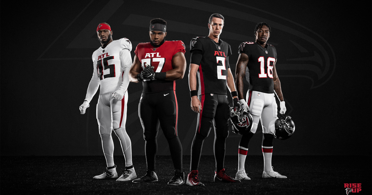 Falcons go back to black, pay homage to team's history and Atlanta with ...