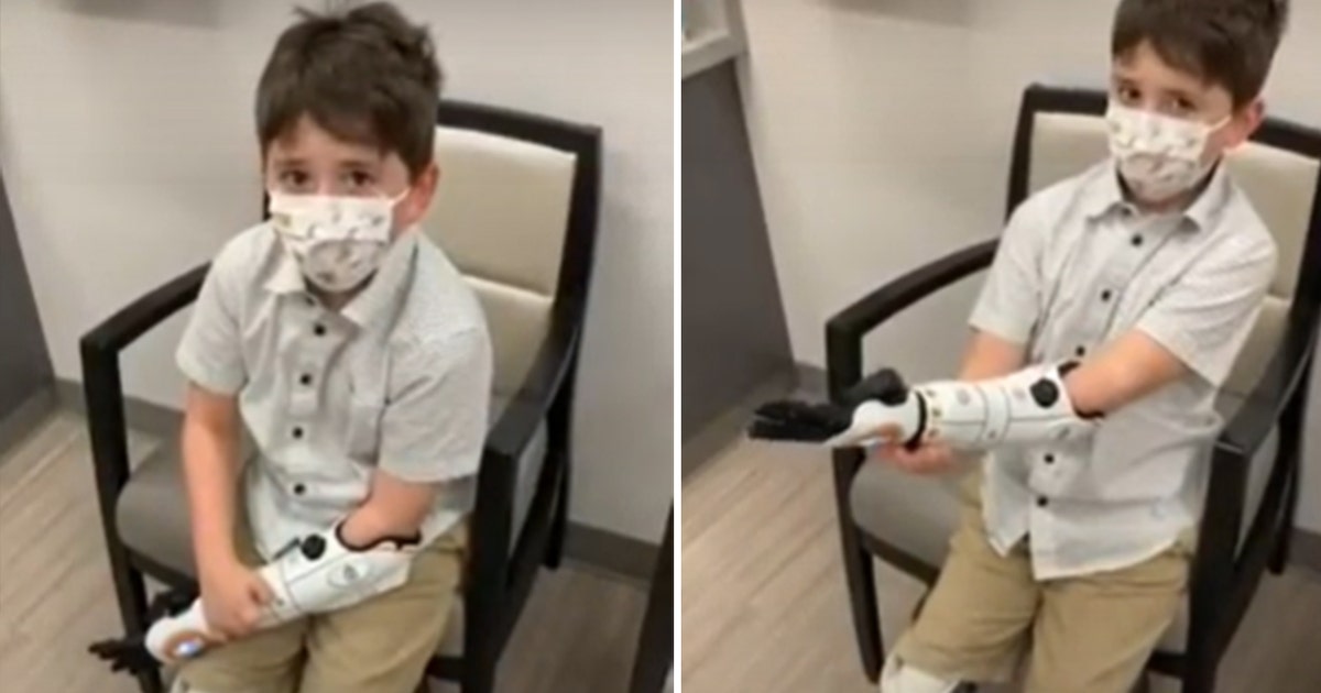 Illinois boy who lost parts from all 4 limbs gets ‘Star Wars’-themed ...