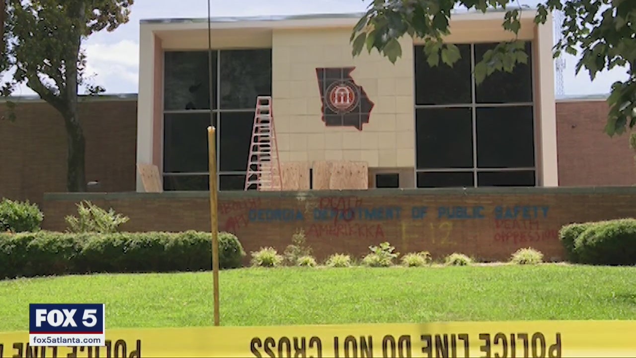 Georgia State Patrol headquarters vandalized