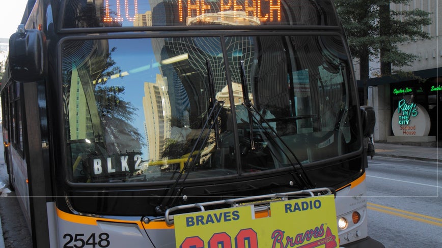 Police: 1 dead in car crash involving MARTA bus