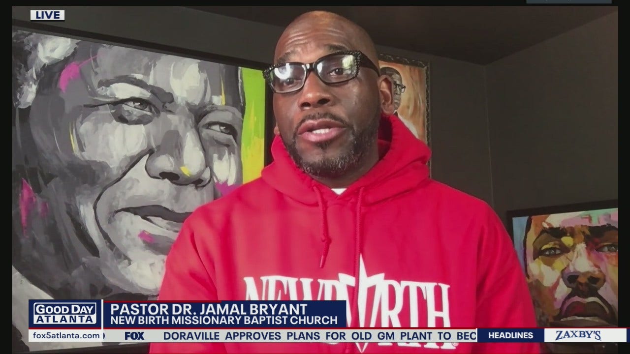 Pastor Jamal Bryant discusses Easter festivities at New Birth ...