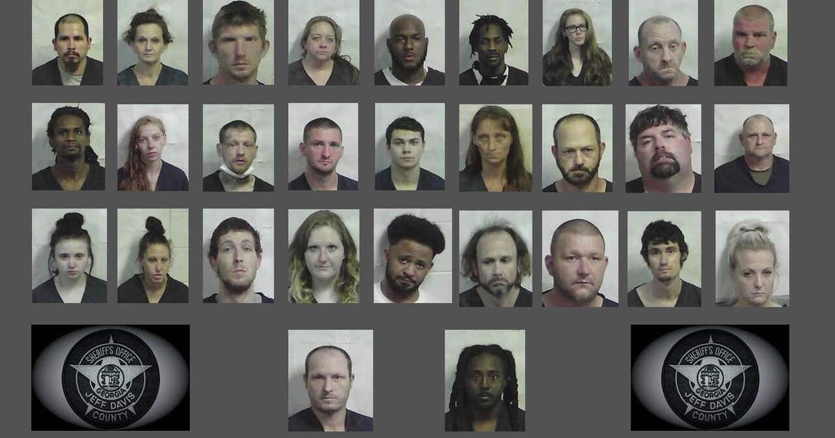 Drug bust nets 29 arrests in Jeff Davis County | FOX 5 Atlanta
