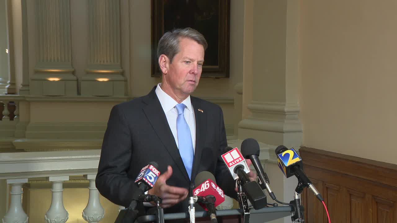 Gov. Brian Kemp press conference