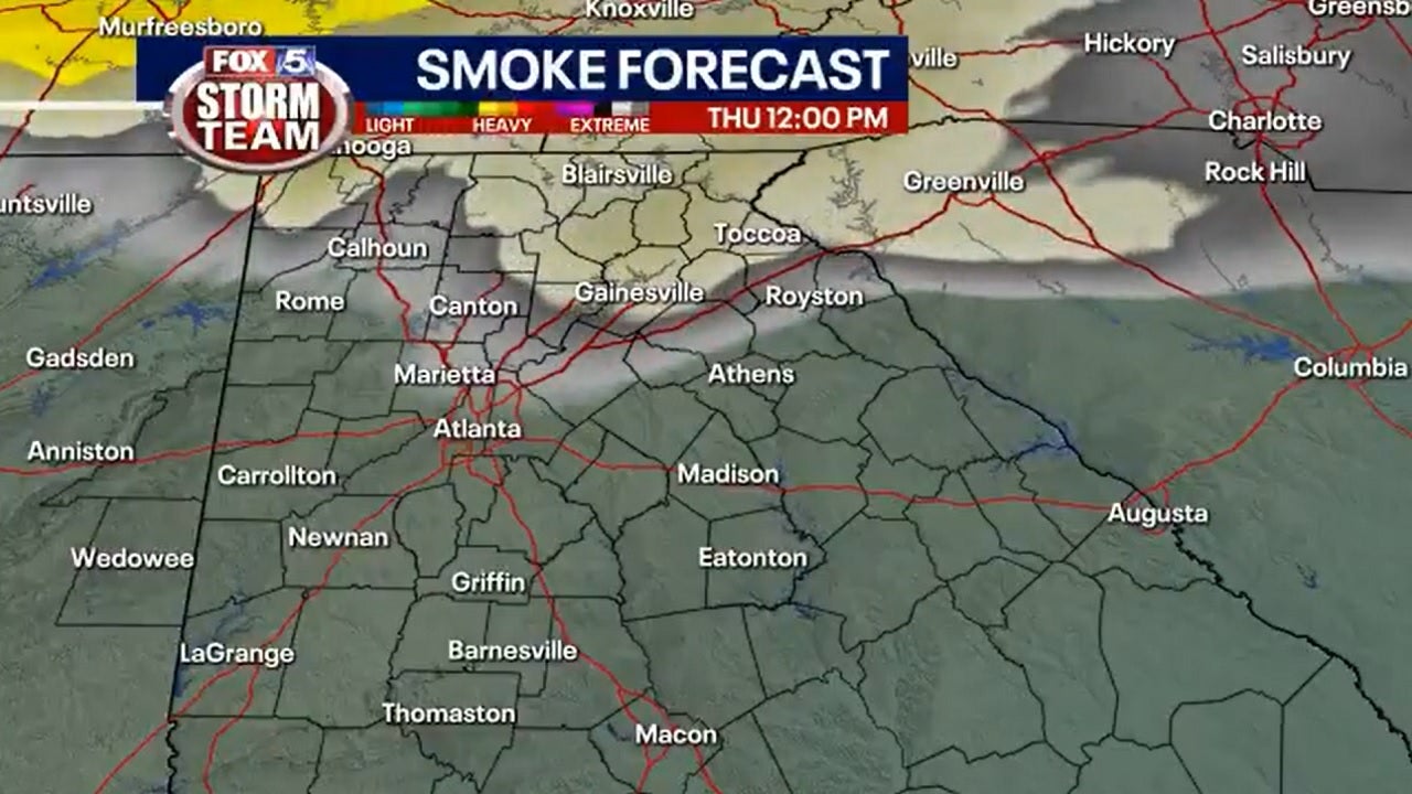 Smoke from Western wildfires could drift over Georgia | FOX 5 Atlanta