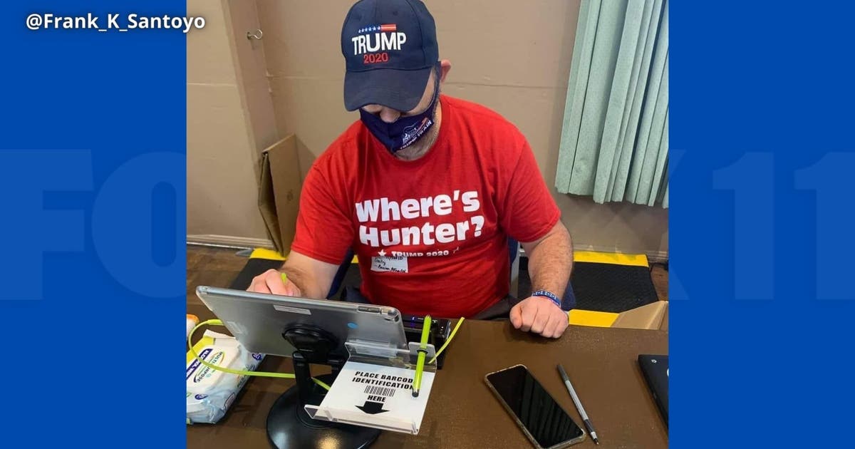West Hollywood poll worker relieved of duties for wearing 'Trump 2020 ...