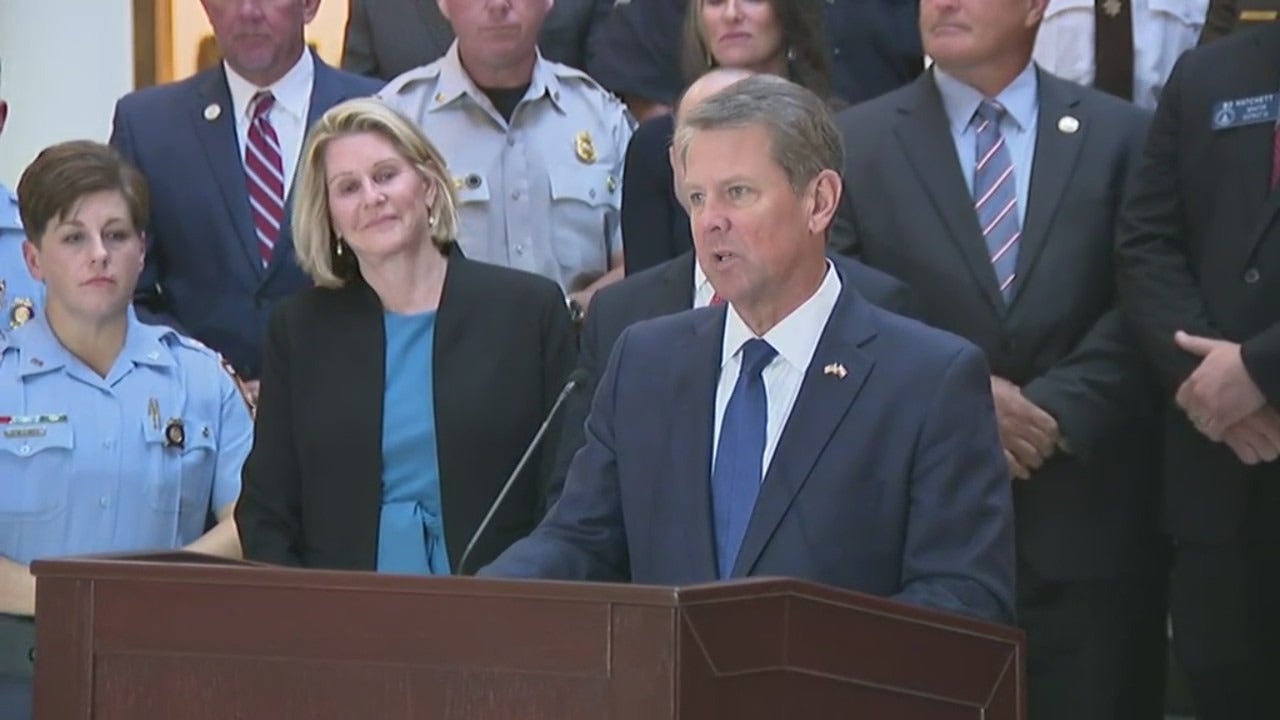 Georgia Governor Announces 1 000 Bonuses To State Local Public Safety