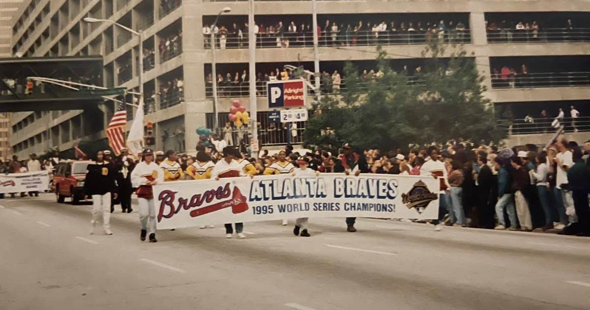 Atlanta Braves parade: A look back at the 1995 World Series ...