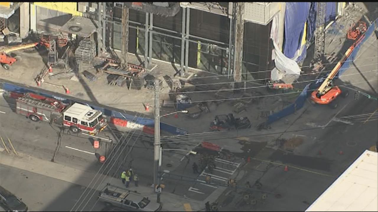 Multiple roads close in Midtown due to ruptured gas line | FOX 5 Atlanta
