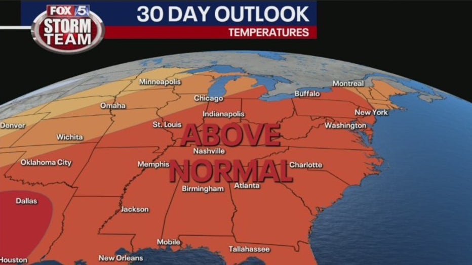 Brief warming trend in Georgia could push temperatures near record ...