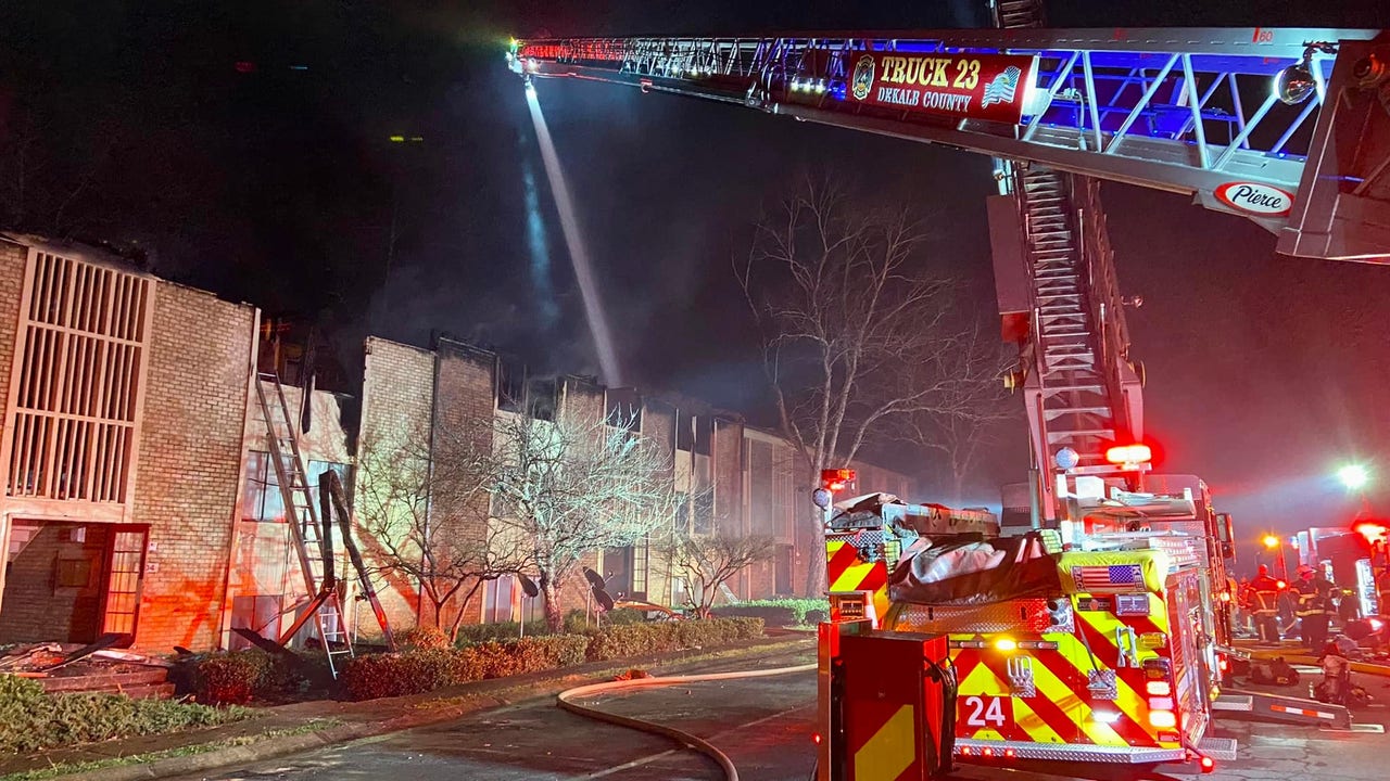 Fire destroys 18 units, displaces 13 families in DeKalb County | FOX 5 ...