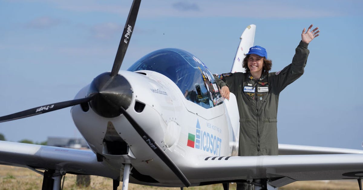 Teen pilot becomes youngest to fly solo around the world | FOX 5 Atlanta