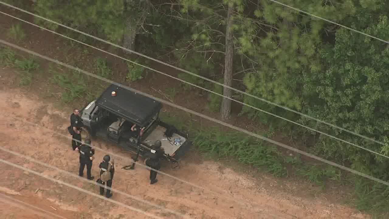 Atlanta police respond to 'Cop City' site | FOX 5 Atlanta