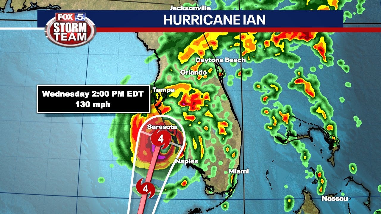 Tracking Ian Storm Could Make Landfall In Florida As Catastrophic Cat
