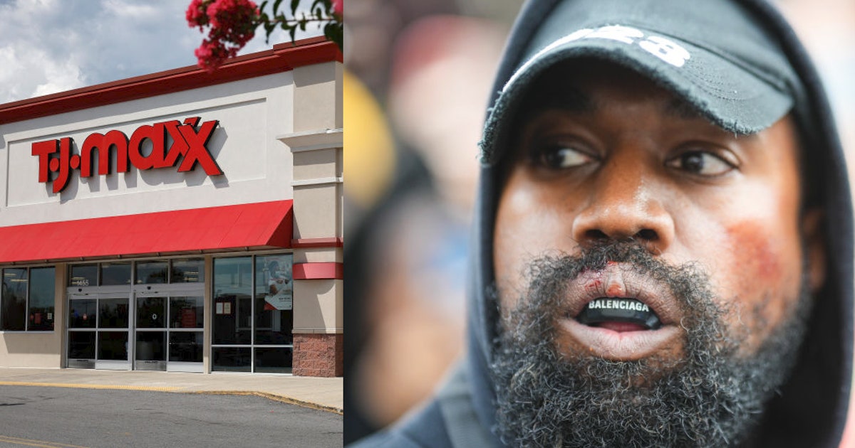 Kanye West brand Yeezy dropped by TJ Maxx after rapper’s antisemitic ...
