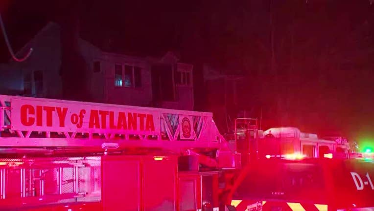 Woman rescued from burning home in northwest Atlanta | FOX 5 Atlanta