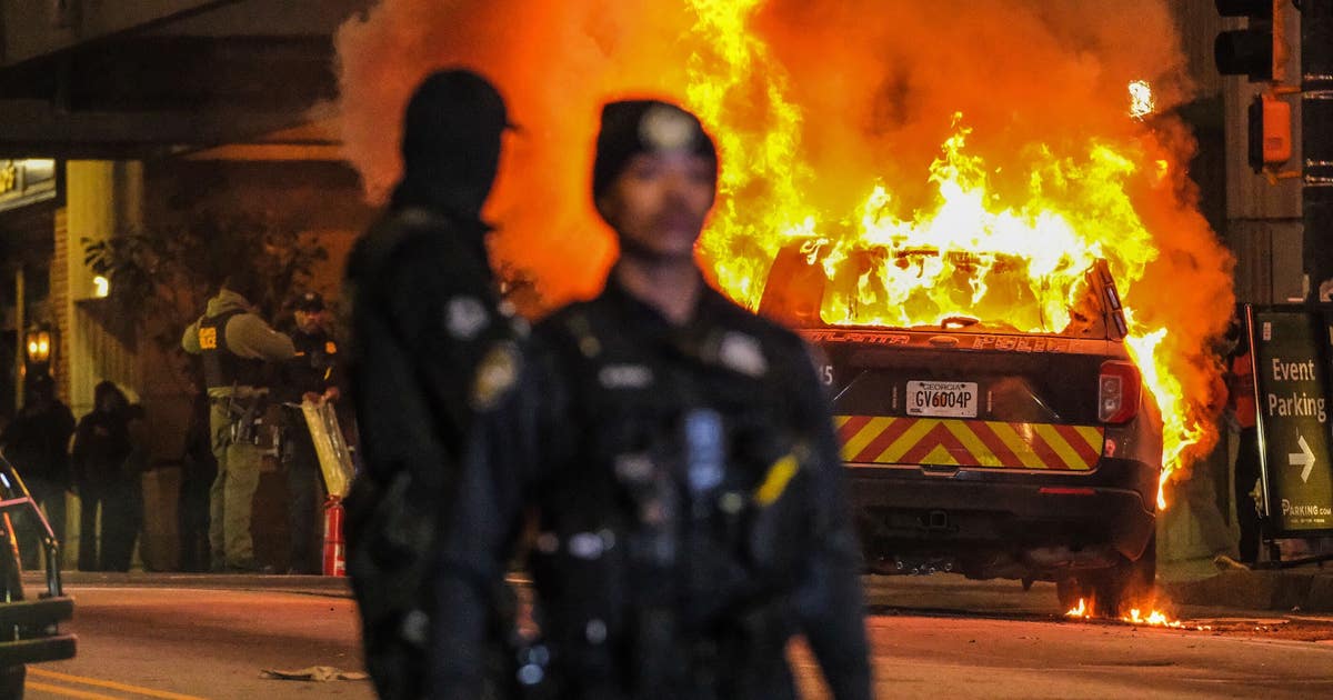 Downtown Atlanta protest turns into riot, six arrested, police say ...