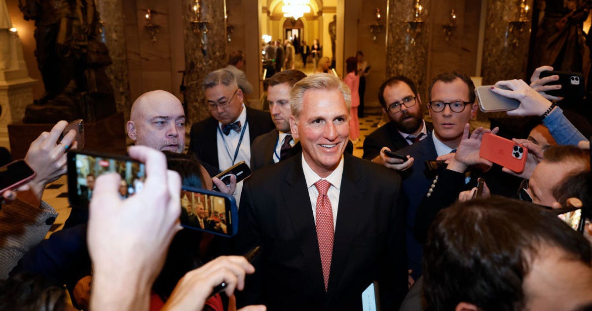 McCarthy elected House speaker after 4 days of votes and 15 ballots ...