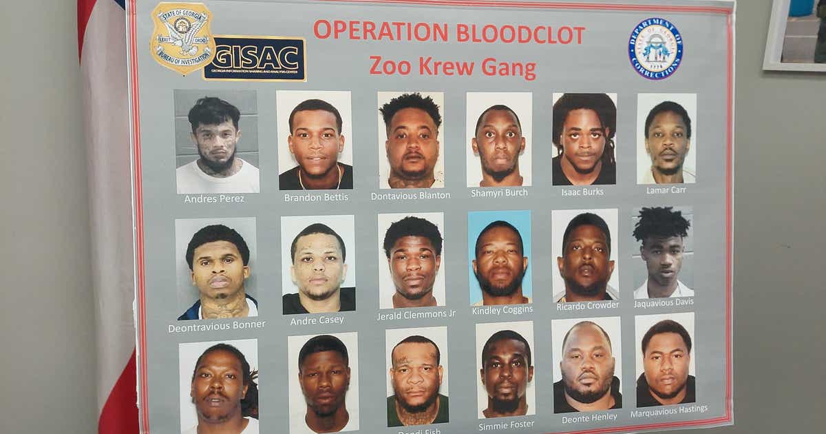 Over 57 people arrested in Spalding County gang crackdown | FOX 5 Atlanta
