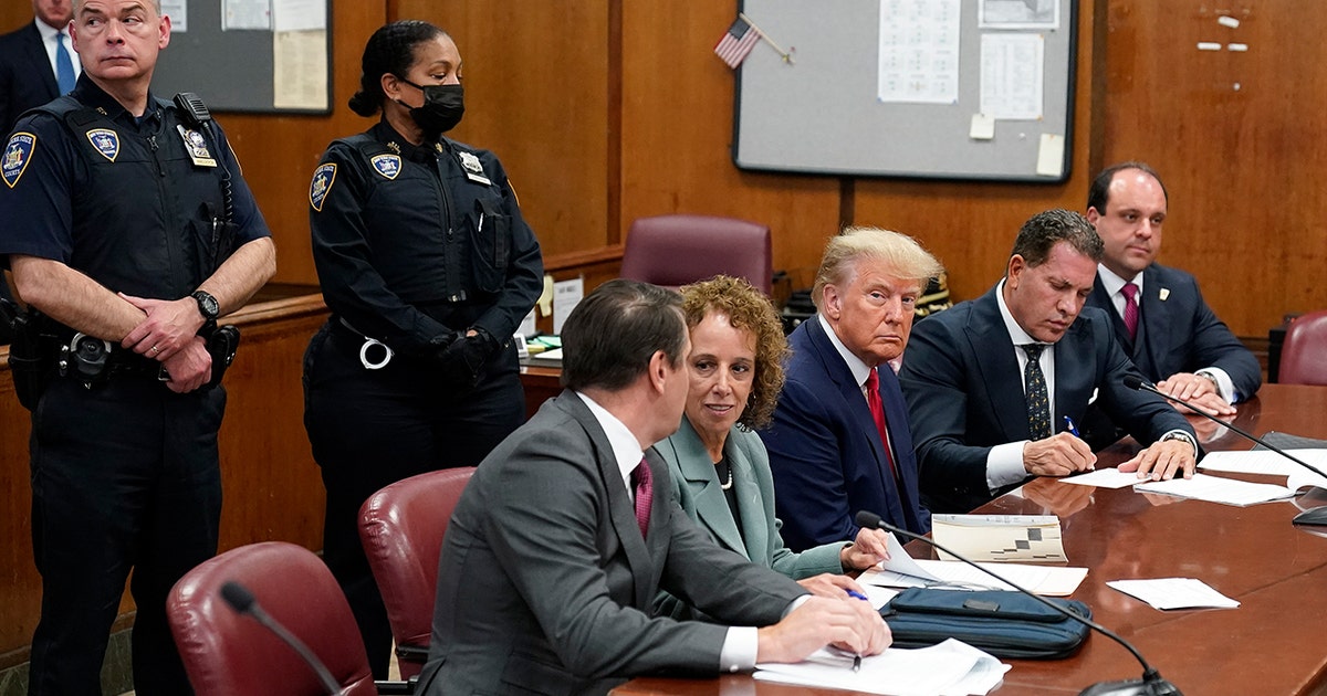 Trump arraigned: Former president pleads not guilty to 34 felony counts ...