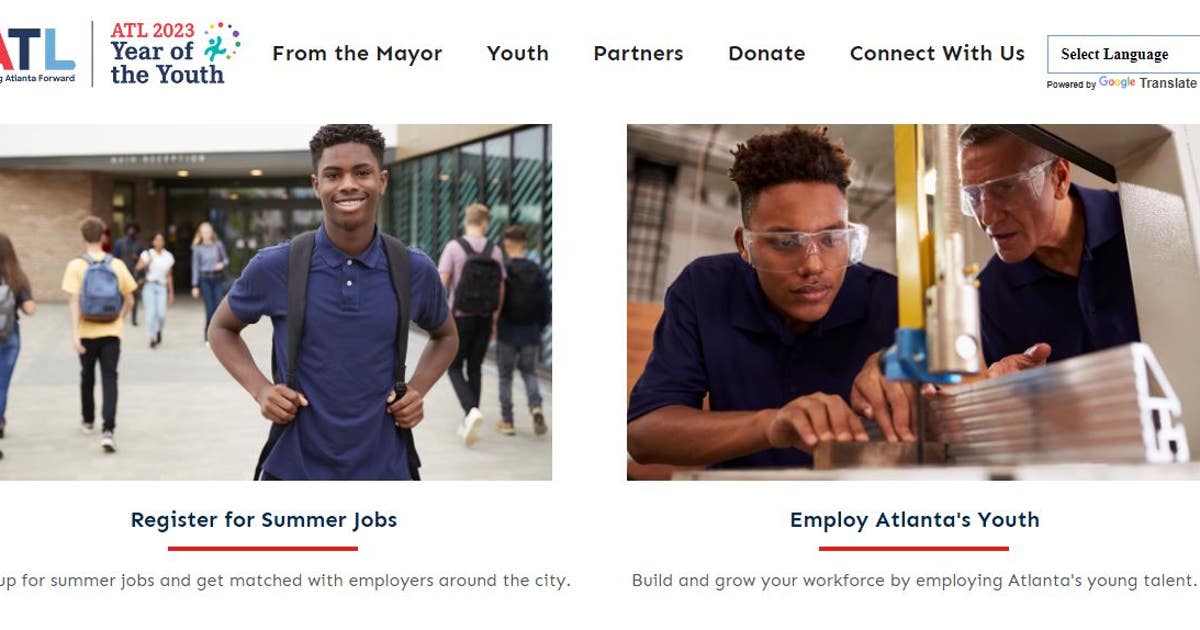 Applications being accepted for Atlanta's Summer Youth Employment ...