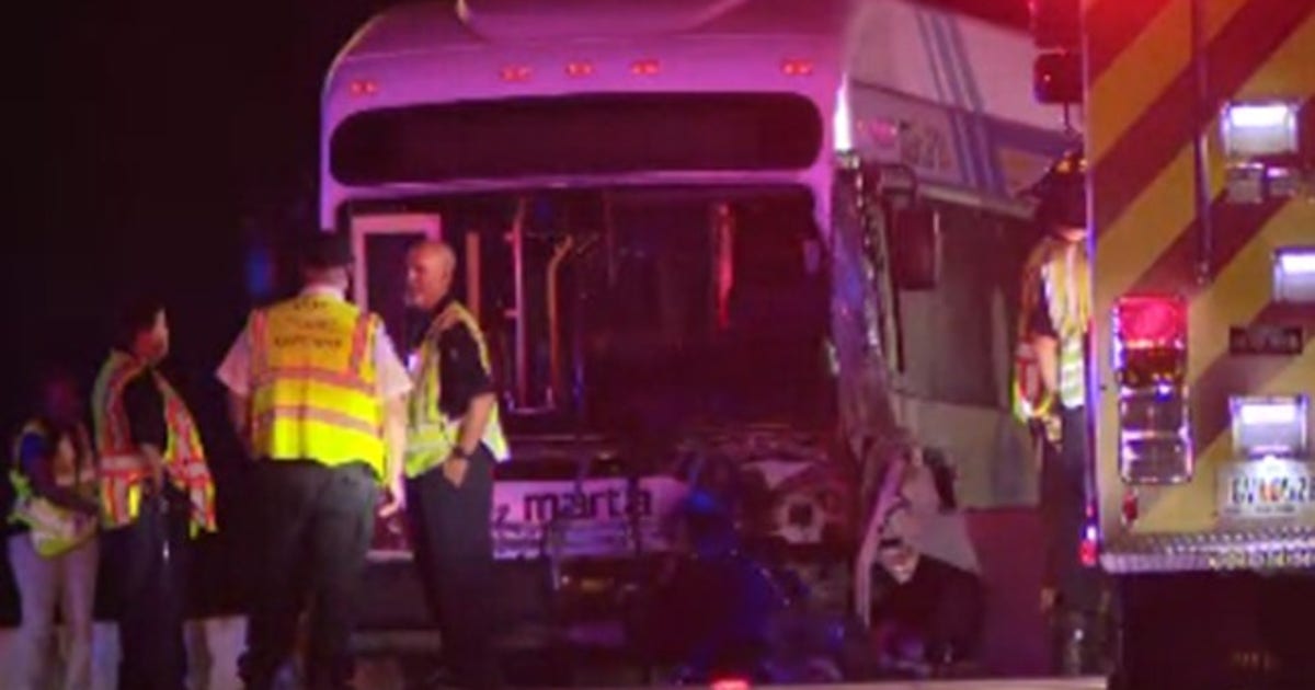 3 dead after Ford truck hits MARTA bus head-on in Fulton County | FOX 5 ...