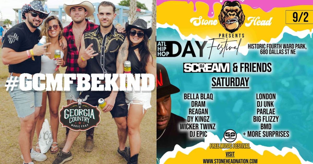 Georgia Country Music Fest, Taste of Soul, Atlanta Black Pride: Things ...
