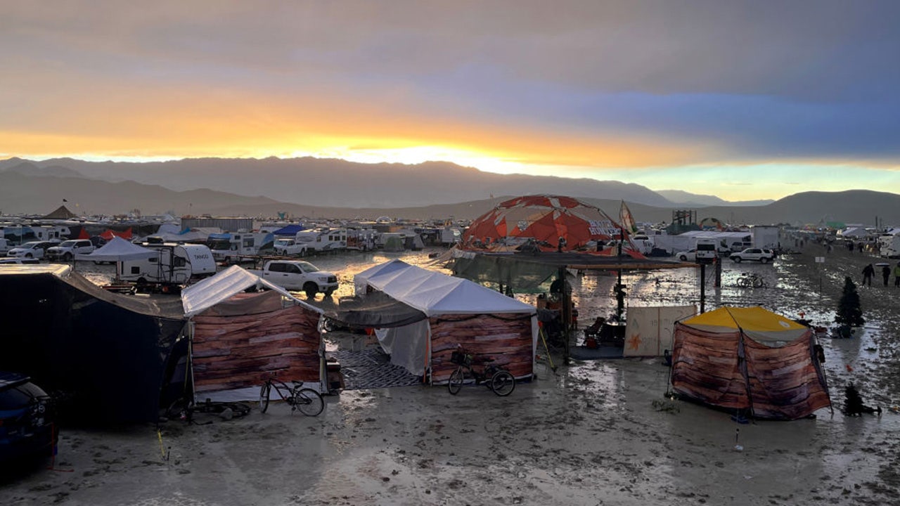 Burning Man 2023 Revelers Begin Exit After Flooding Left Tens Of