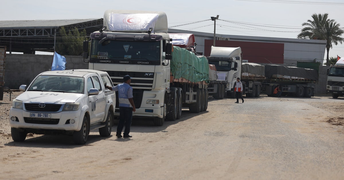 Gaza border crossing opens to deliver trickle of desperately needed aid ...